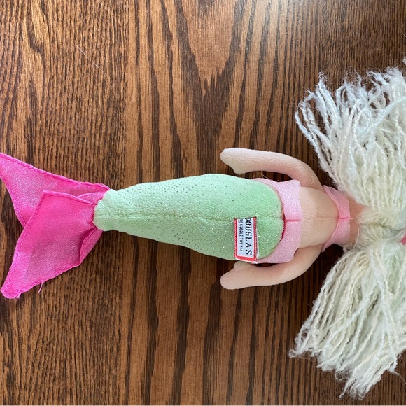 Douglas | Toys | Douglas Cuddle Toy Plush Mermaid With Gem And Glitter ...